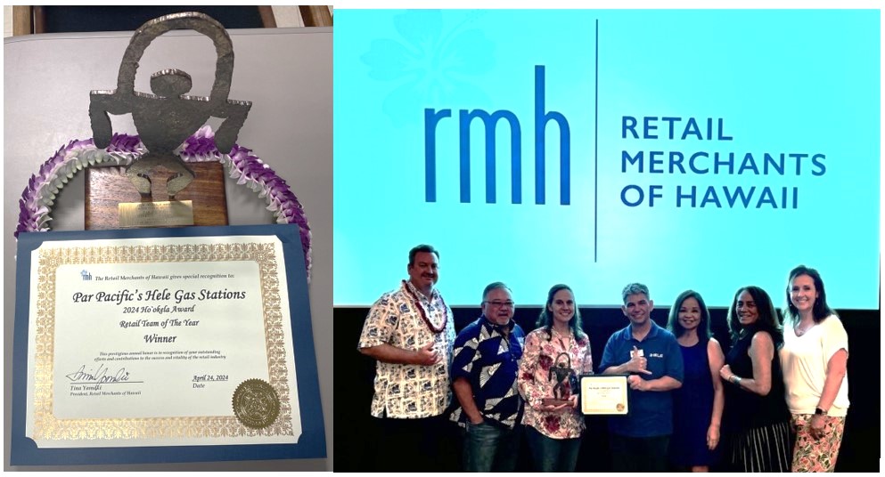 HELE awarded Team of the Year by Retail Merchants of Hawaii - Par Hawaii
